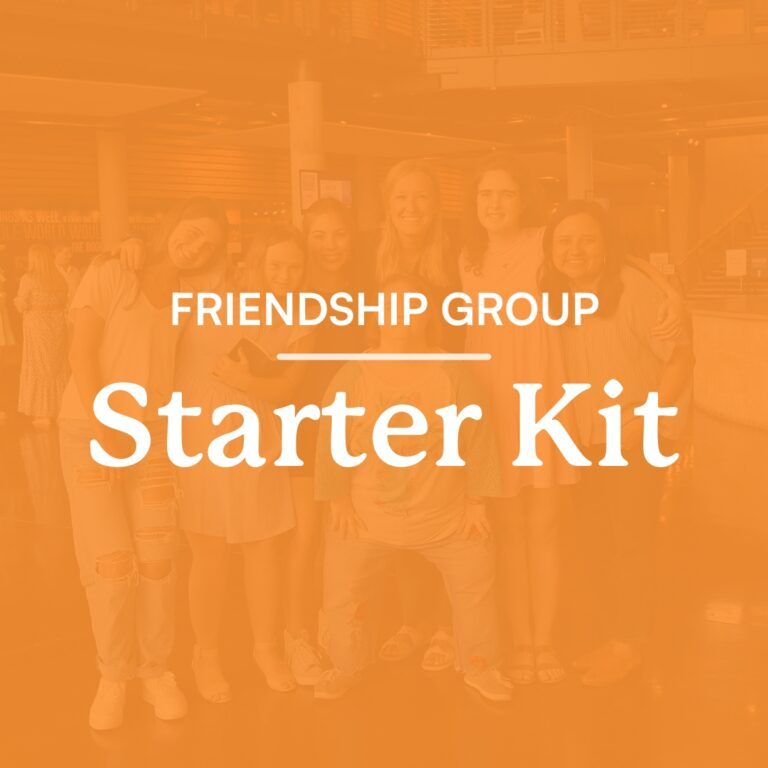 Friendship Group Starter Kit - With Ministries